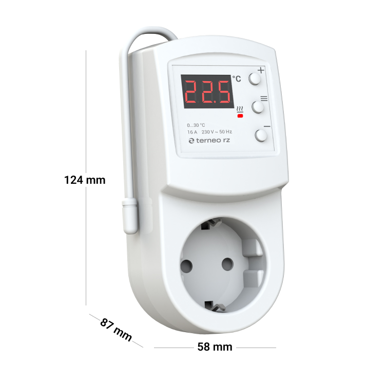 Digital thermostat terneo rz | ds-electronics.com.ua