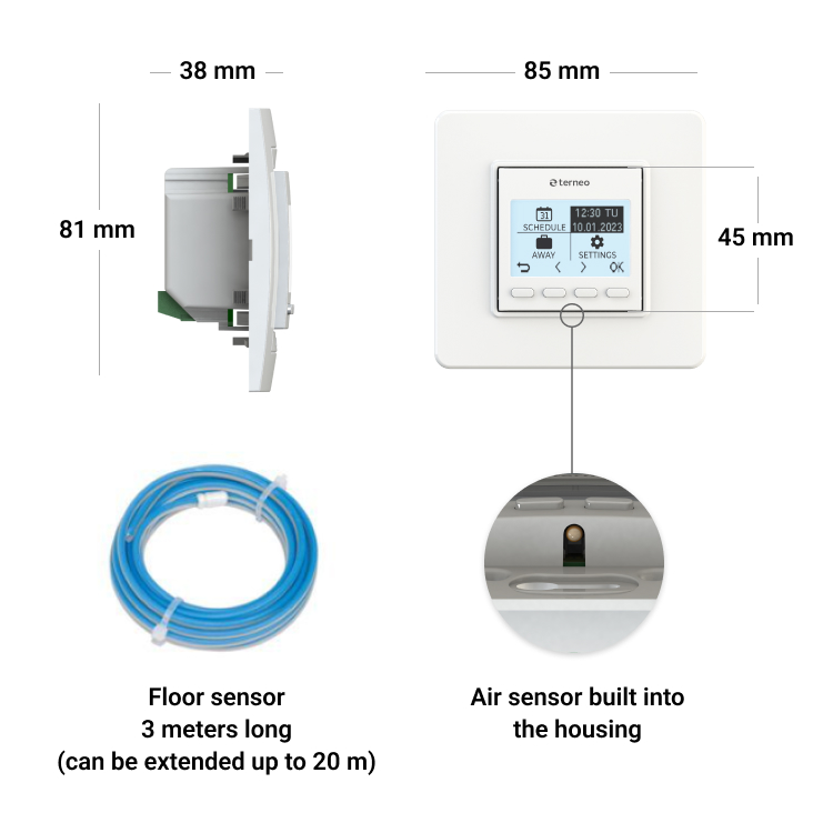 Thermostat terneo pro | ds-electronics.com.ua