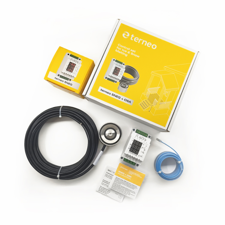 Thermostats terneo sneg + OSA for snow melting | ds-electronics.com.ua