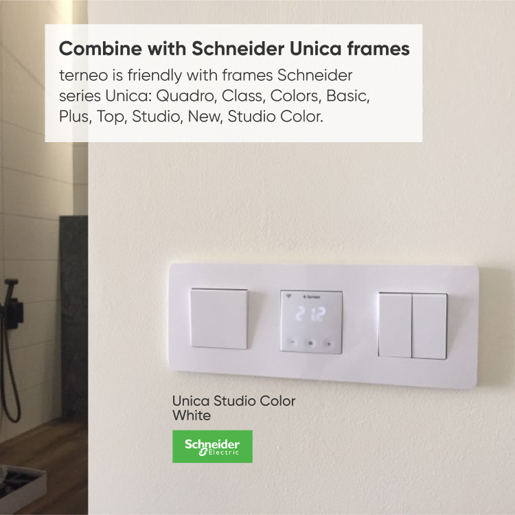 Smart thermostat terneo sx, | ds-electronics.com.ua